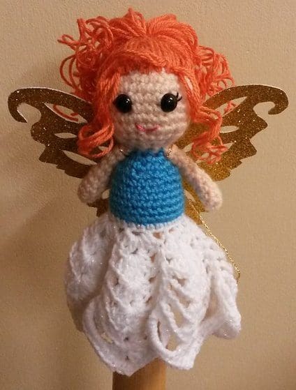 Christmas Fairy Tree Topper Pattern ‣ The Crafty Therapist